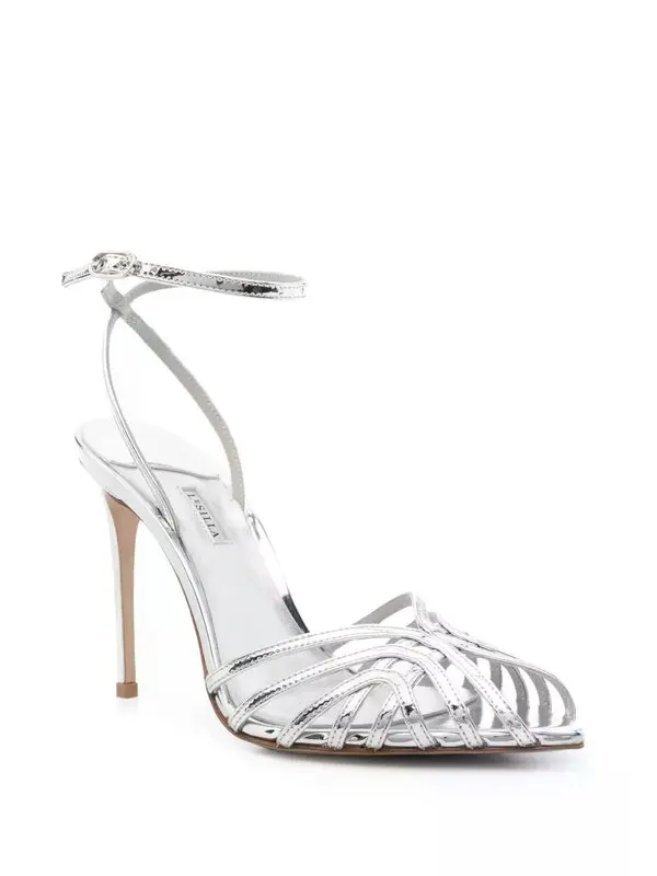 LE SILLA 110mm Stiletto Heel Sandals With -tone Buckle