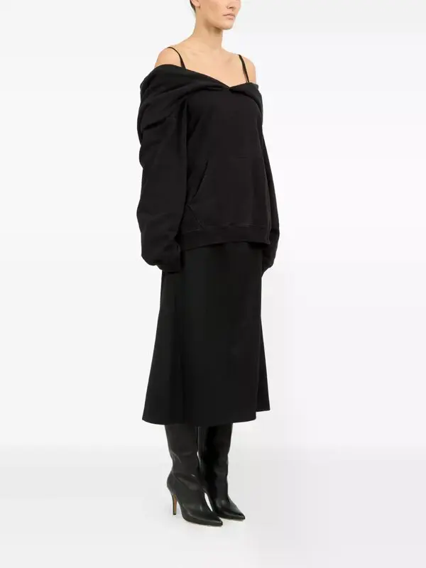 MAISON MARGIELA Off-shoulder Sweatshirt