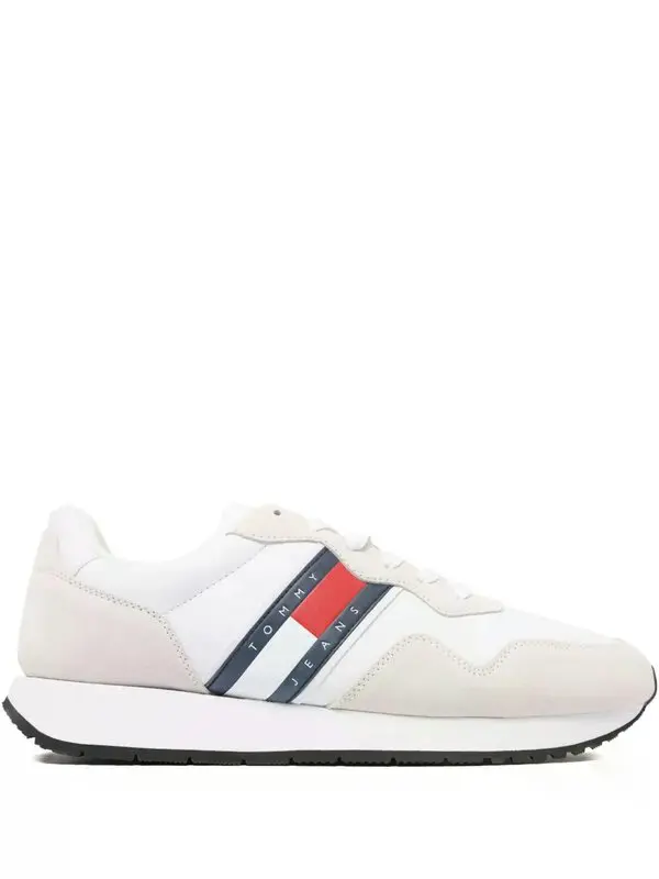 Tommy Hilfiger Leather Sneakers - White