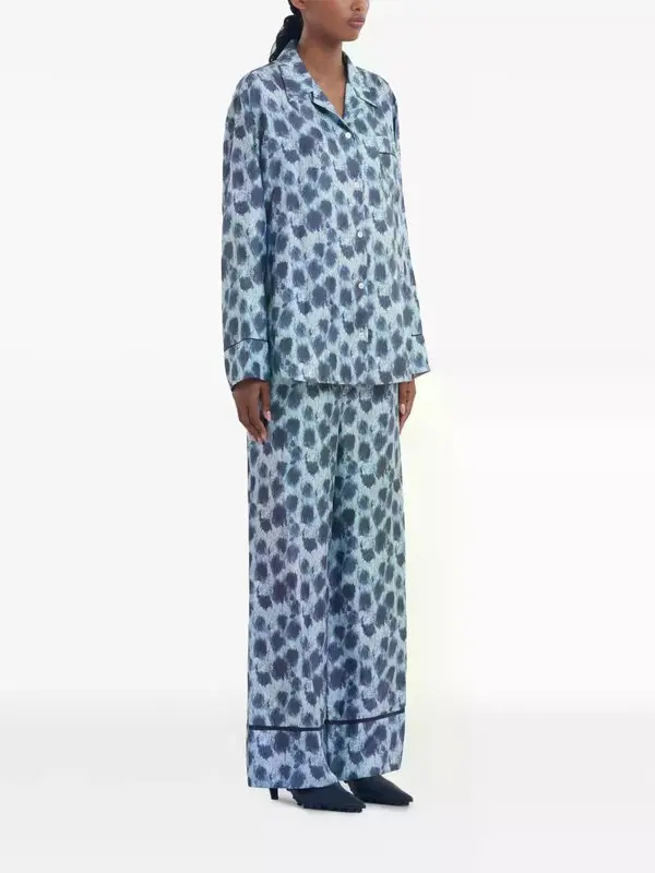 Marni All-over Print Silk Shirt