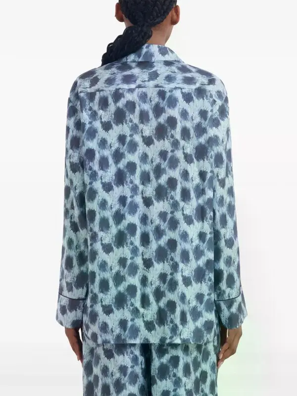 Marni All-over Print Silk Shirt