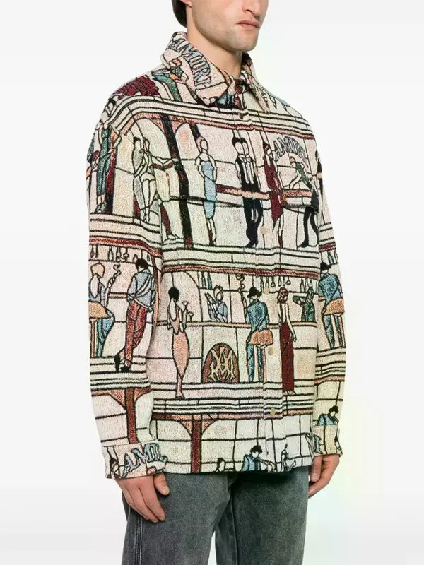 Amiri Tapestry Overshirt