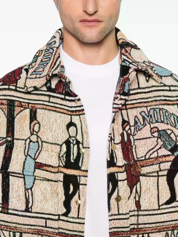 Amiri Tapestry Overshirt