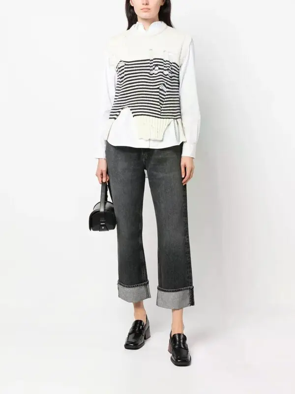 AGOLDE High-rise Cropped Jeans
