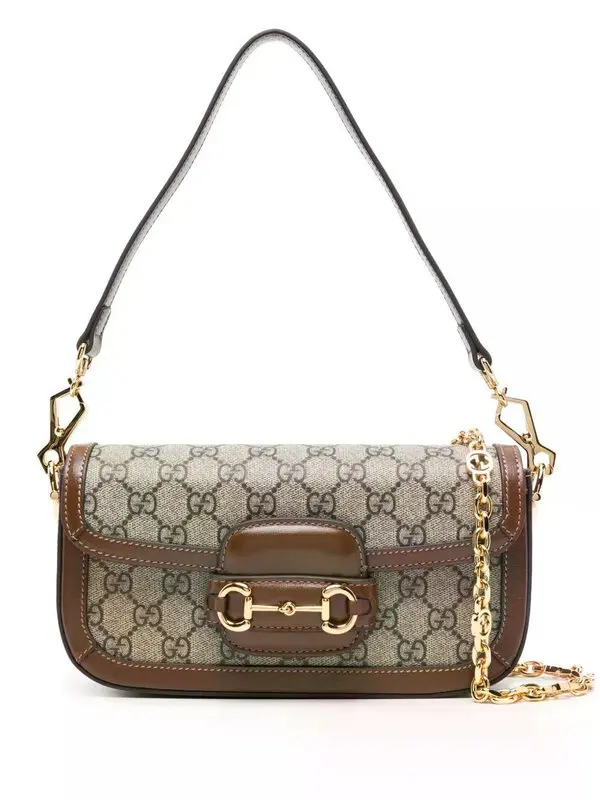 Gucci Mini Horsebit 1955 Shoulder Bag - Neutrals