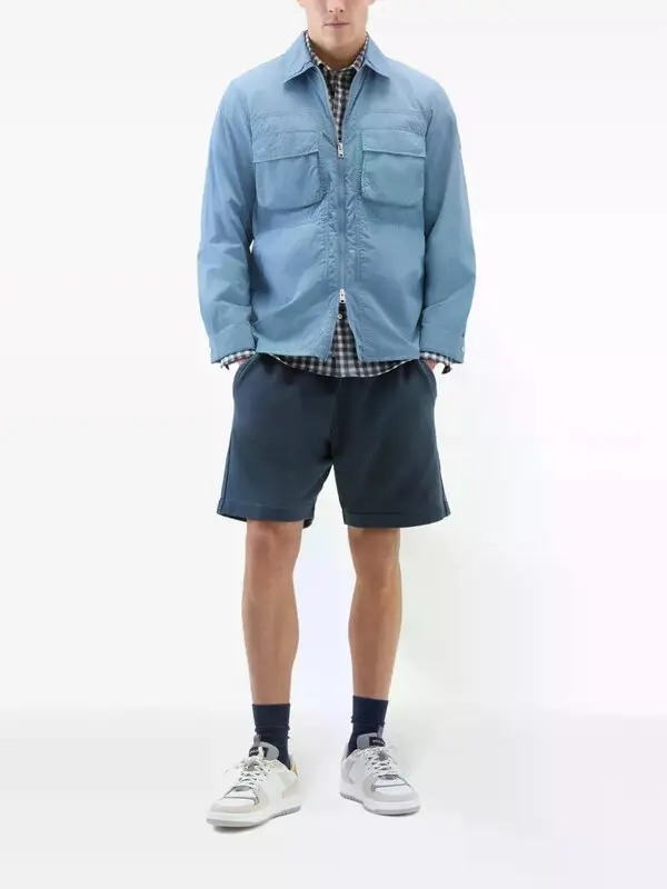 Woolrich Cotton Jersey Track Shorts