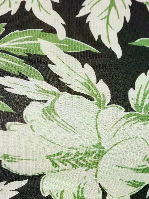Loewe Silk-blend Floral Print Dress