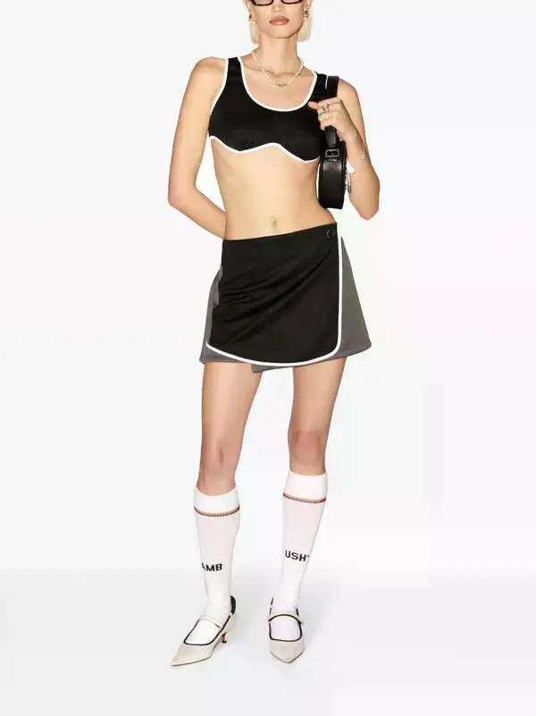 AMBUSH Layered Pleated Miniskirt