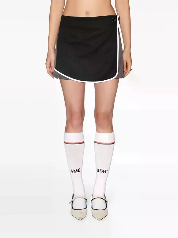 AMBUSH Layered Pleated Miniskirt