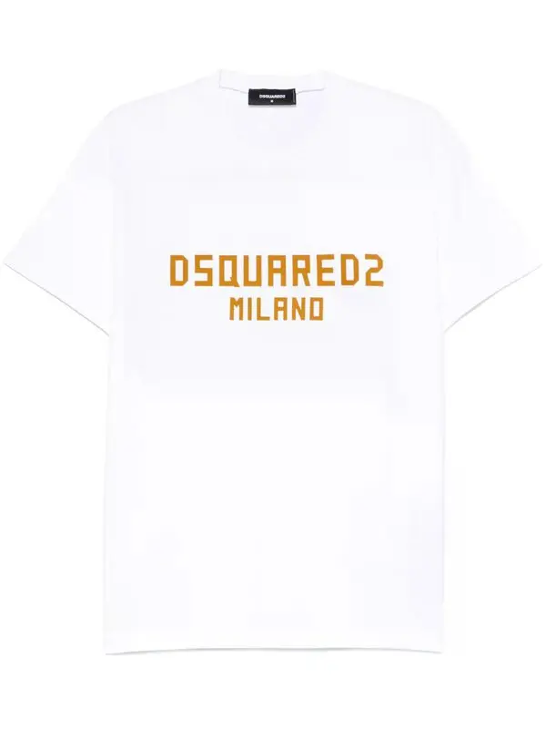 Dsquared2 Flocked-logo T-shirt