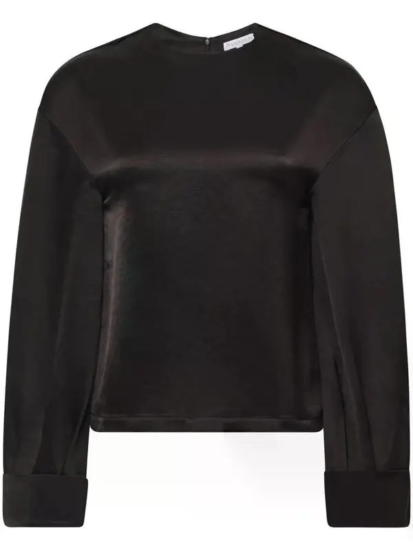 JW Anderson Turn-up Cuffs Blouse - Black
