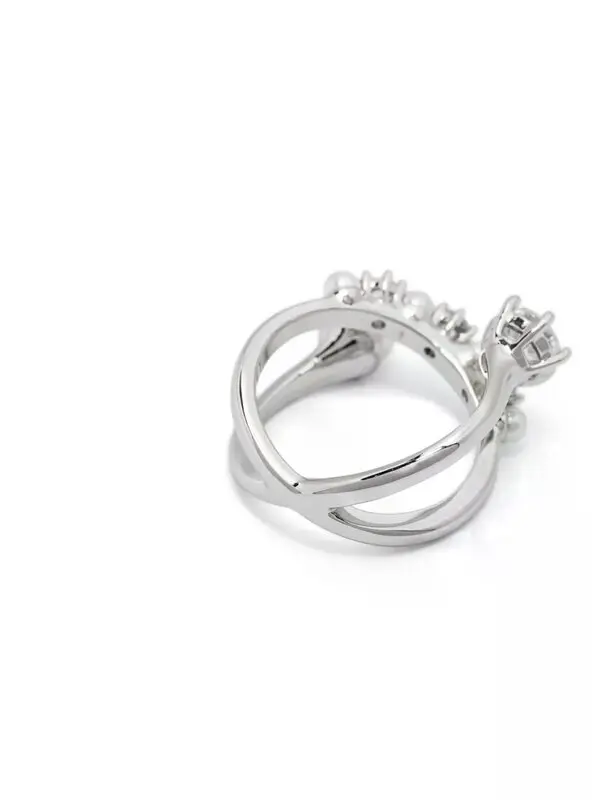 SWAROVSKI Matrix Cocktail Ring - Silver