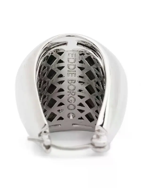 Eddie Borgo Teardrop Hoop Earrings