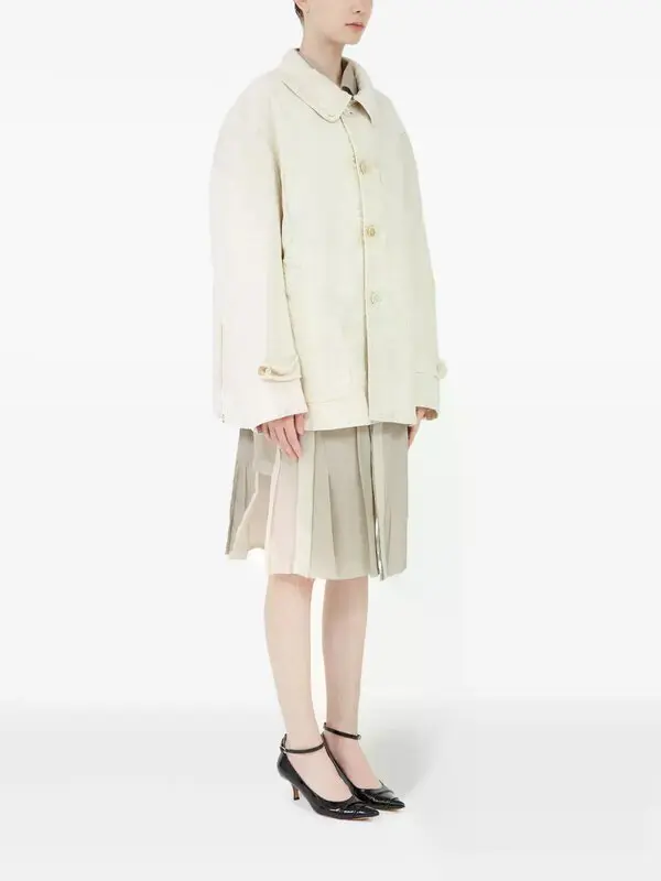 MAISON MARGIELA Beige Cotton Denim Jacket
