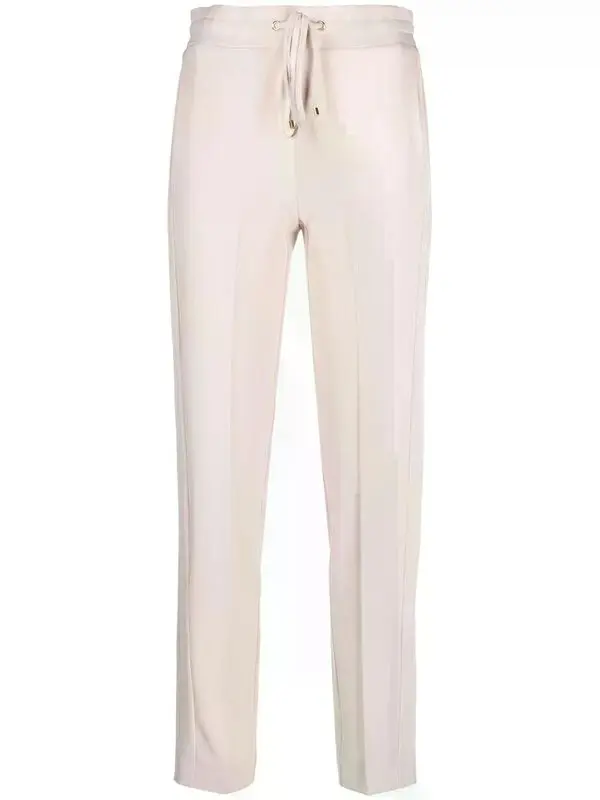 Blumarine Slim-fit Drawstring Trousers - Neutrals