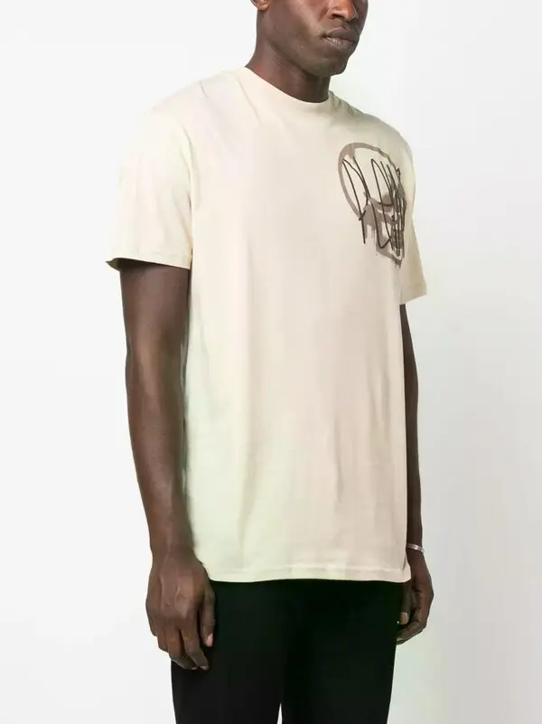 Philipp Plein Ss Round-neck T-shirt - Neutrals