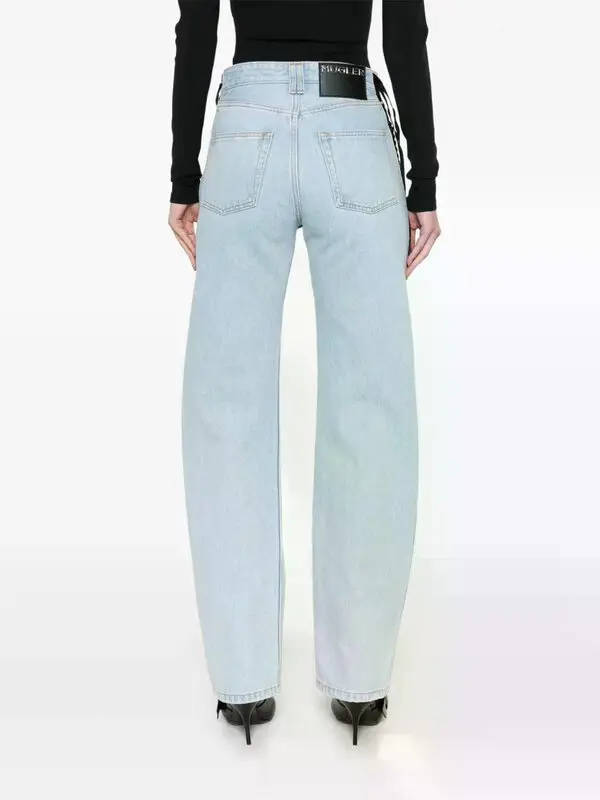 MUGLER Straight Leg Jeans
