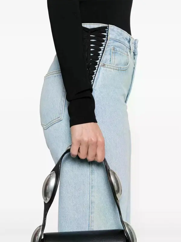 MUGLER Straight Leg Jeans