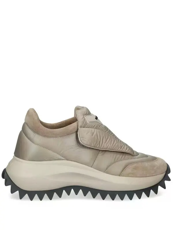 VIC MATIE Panelled Slip-on Sneakers - Neutrals