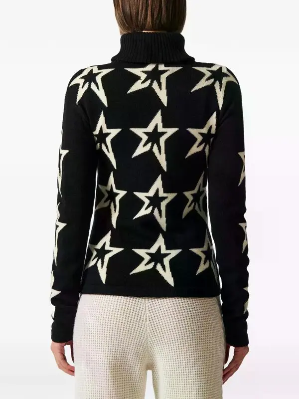 Perfect Moment Star Dust Knit Jumper - Black