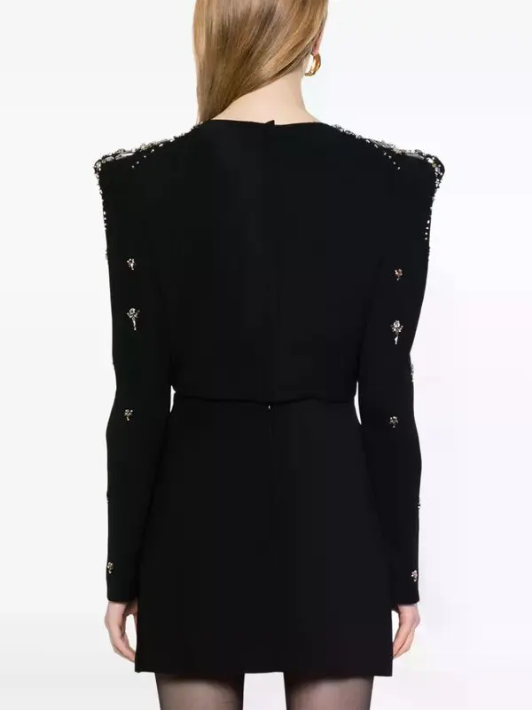 M.MARQUISE Embellished Crop Top