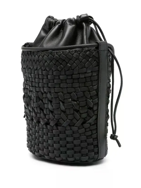 Hereu Trena Bucket Bag Woven Calf Leather
