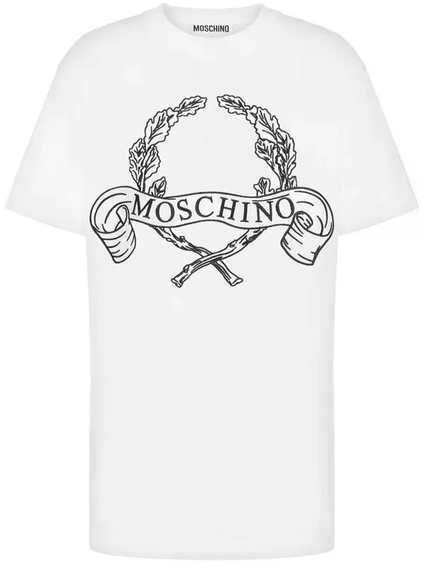 Moschino Print T-shirt - White