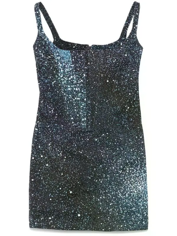 Giuseppe Di Morabito Constellation Print Mini Dress