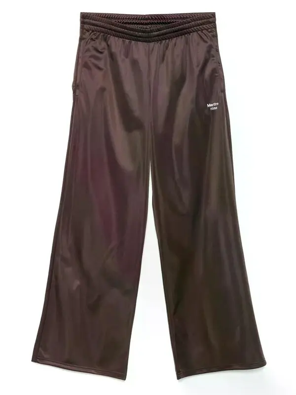 Martine Rose Wide-leg Track Pants - Brown