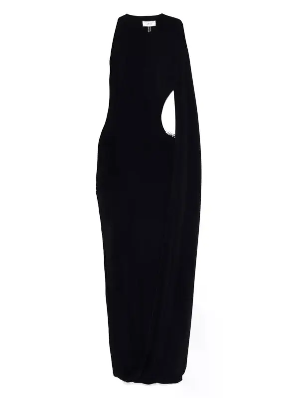 NISSA Jersey Cut-out Maxi Dress