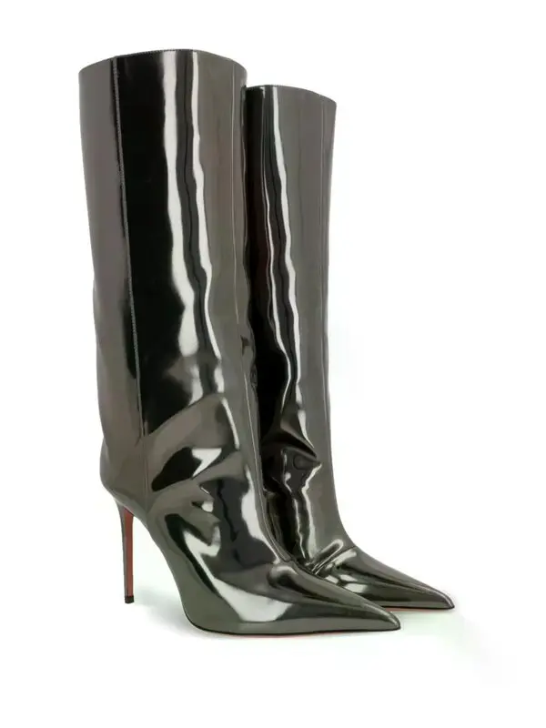 Amina Muaddi 95mm Fiona Boots