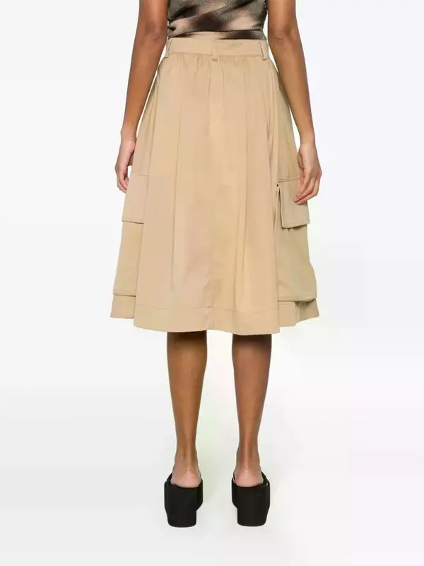 Moschino Cotton Cargo Skirt