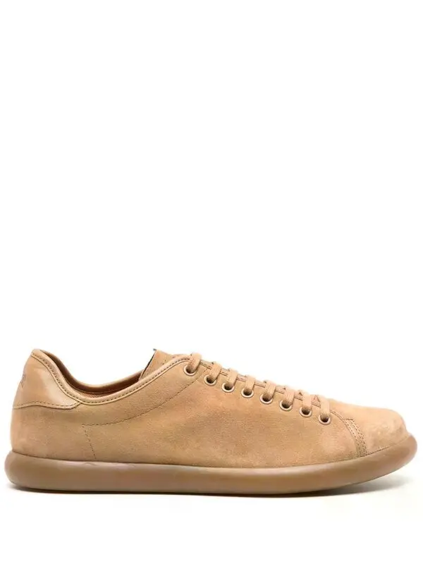 Camper Pelotas Soller Lace-up Suede Sneakers - Brown