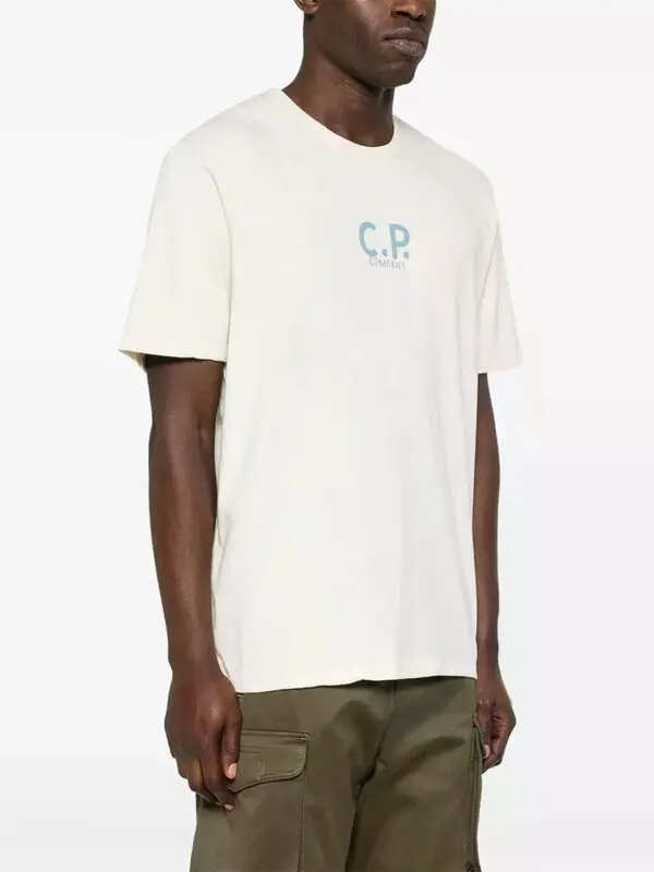 C.P. COMPANY Logo-print Cotton T-shirt