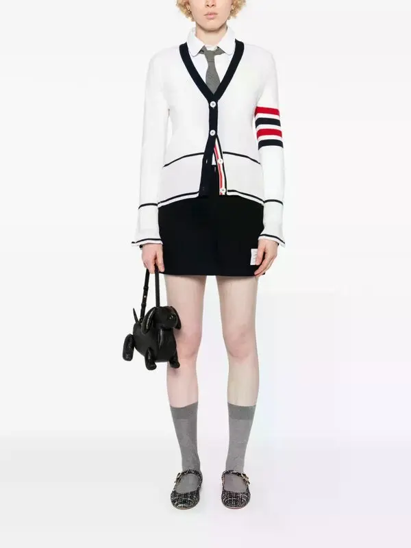Thom Browne Twill Weave Mini Skirt - Blue
