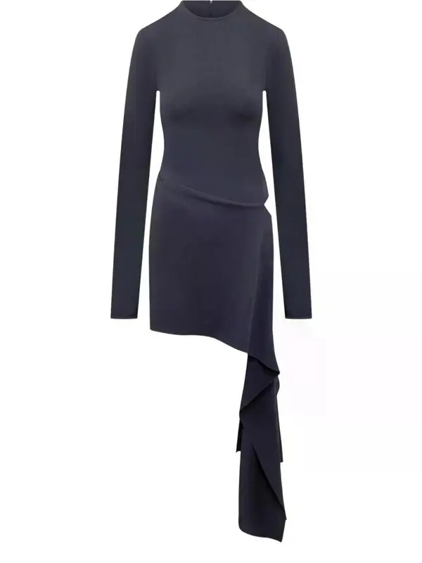 Attico Sable Mini Dress - Blue