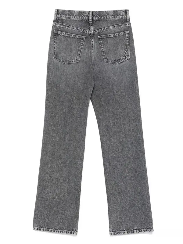 3x1 Cotton Straight Leg Ash Jeans - Grey