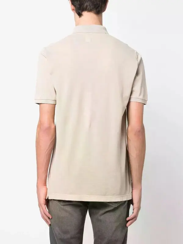 Fedeli Short-sleeve Polo Shirt - Neutrals