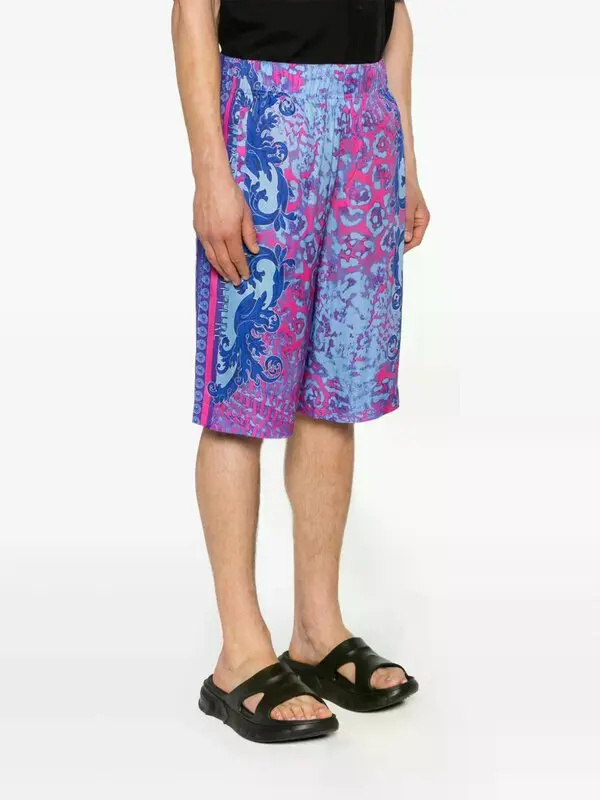 Versace Baroque Print Bermuda Shorts