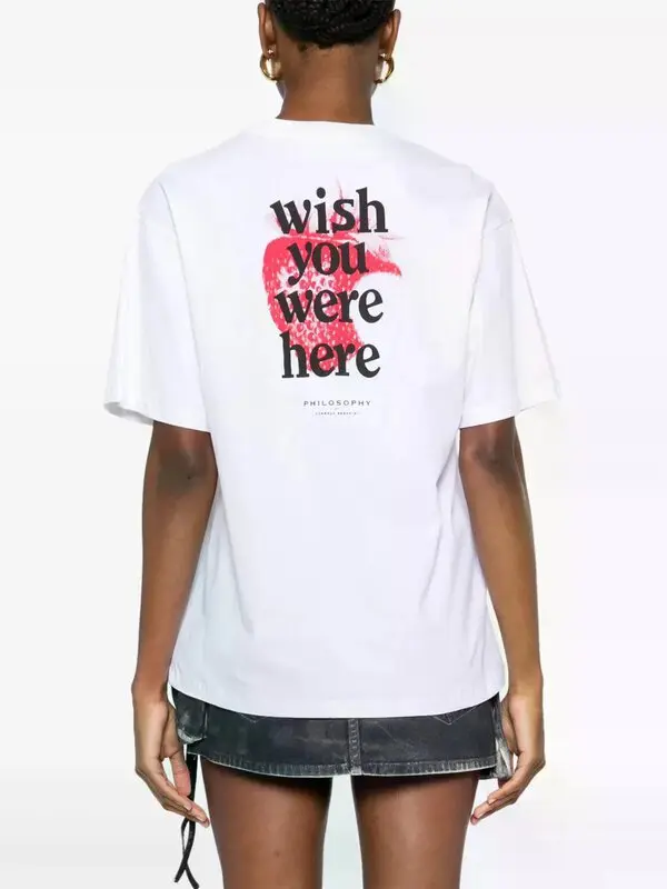 Philosophy Di Lorenzo Serafini Graphic Print T-shirt