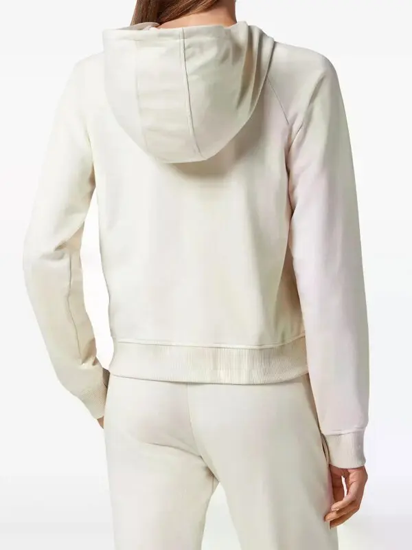 PLEIN SPORT Zip-up Hooded Jacket