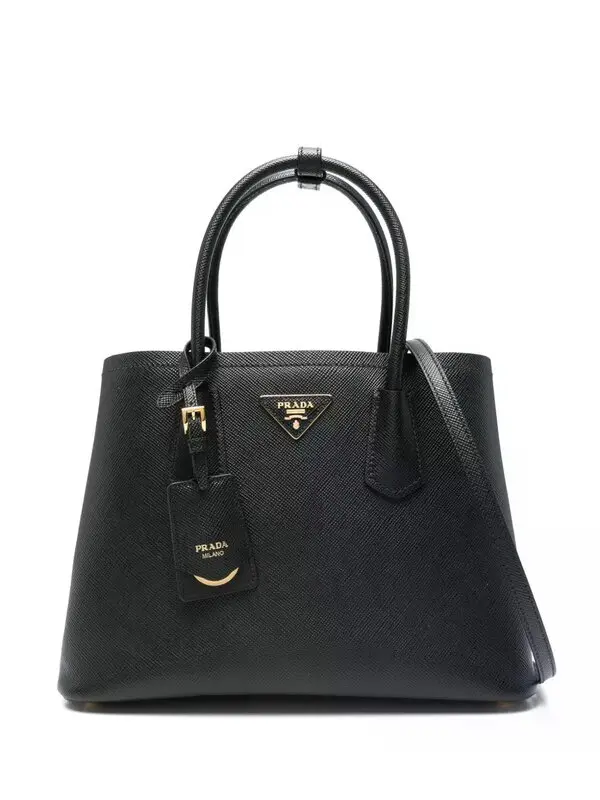 Prada Saffiano Tote Bag - Black