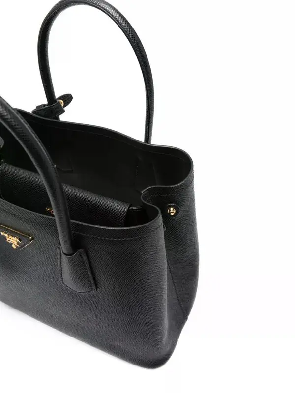 Prada Saffiano Tote Bag - Black