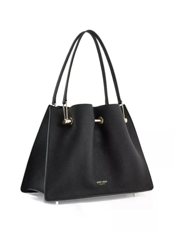 Giorgio Armani Leather Tote Bag