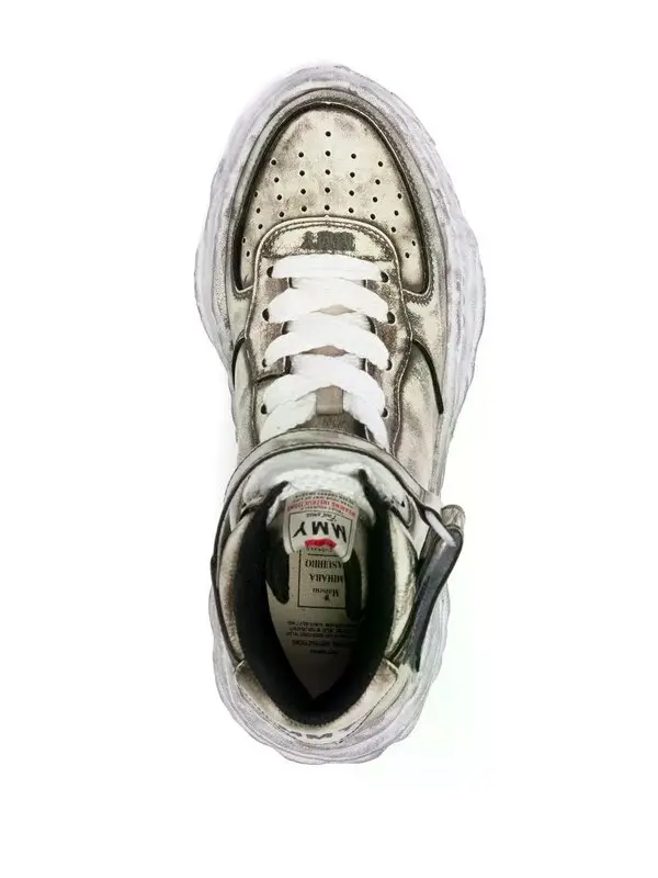 Mihara Yasuhiro Wayne High-top Sneakers - Grey