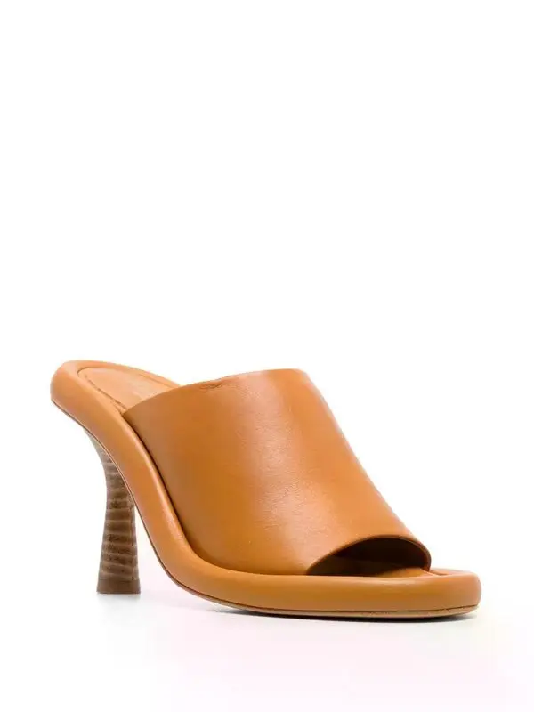 PALOMA BARCELO 110mm Leather Open-toe Sandals