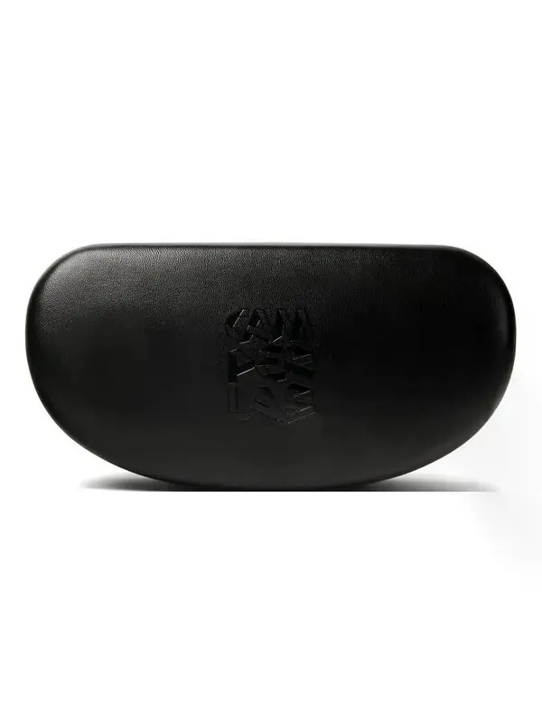 Camper Textured Rectangle Sunglasses - Black