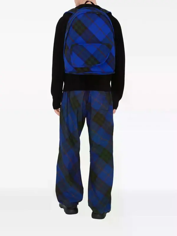 Burberry Vintage Check-print Shield Backpack