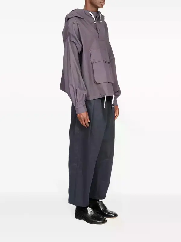 MAISON MARGIELA Coated Hooded Jacket
