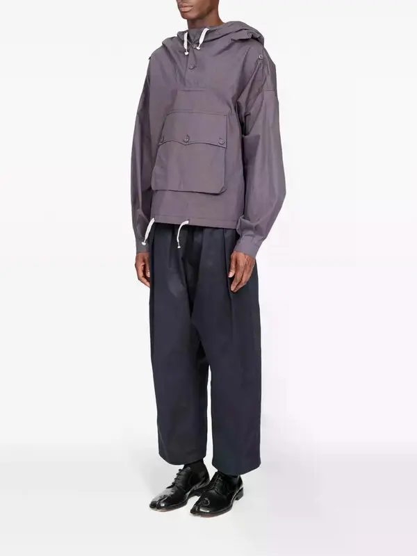 MAISON MARGIELA Coated Hooded Jacket